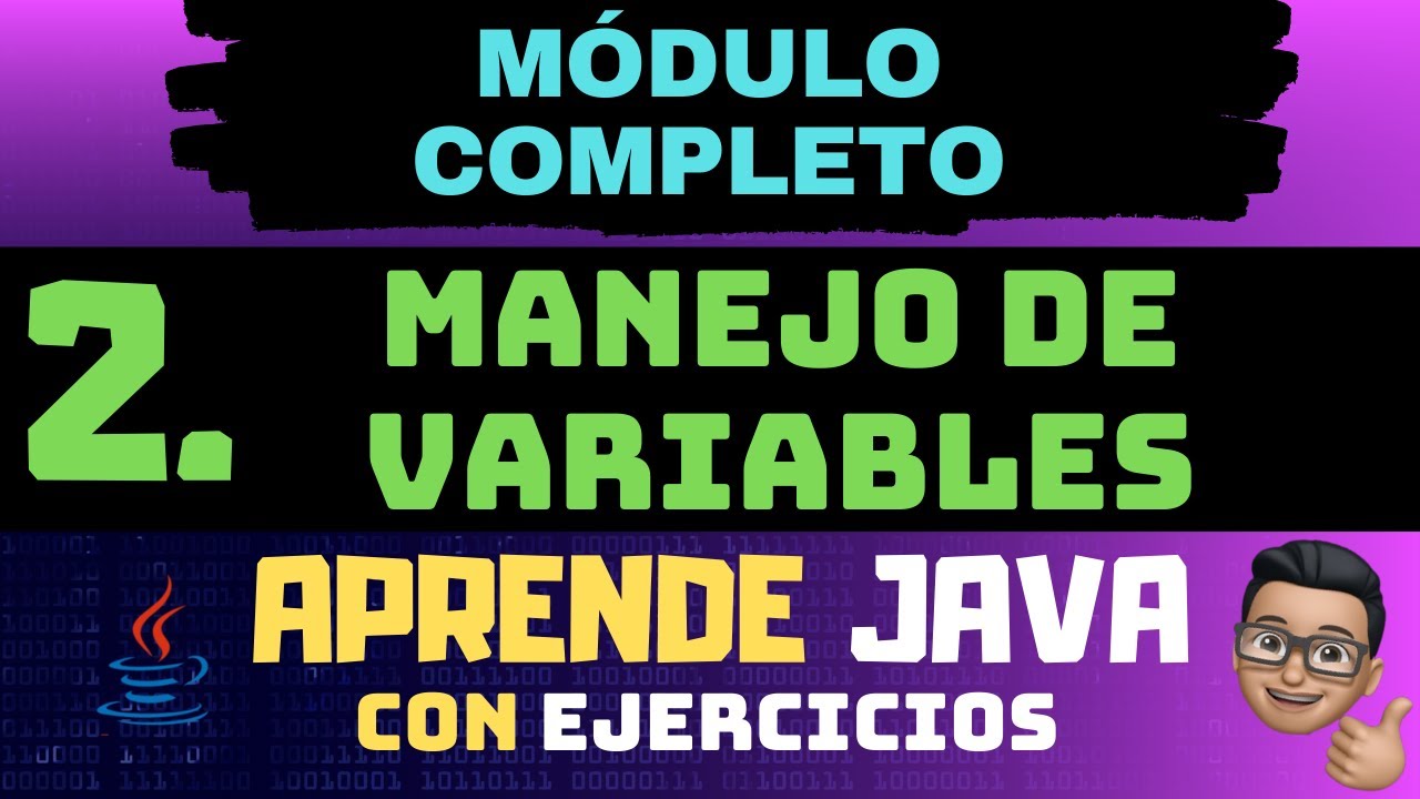 Tipos de Datos y Variables en Java Módulo Completo