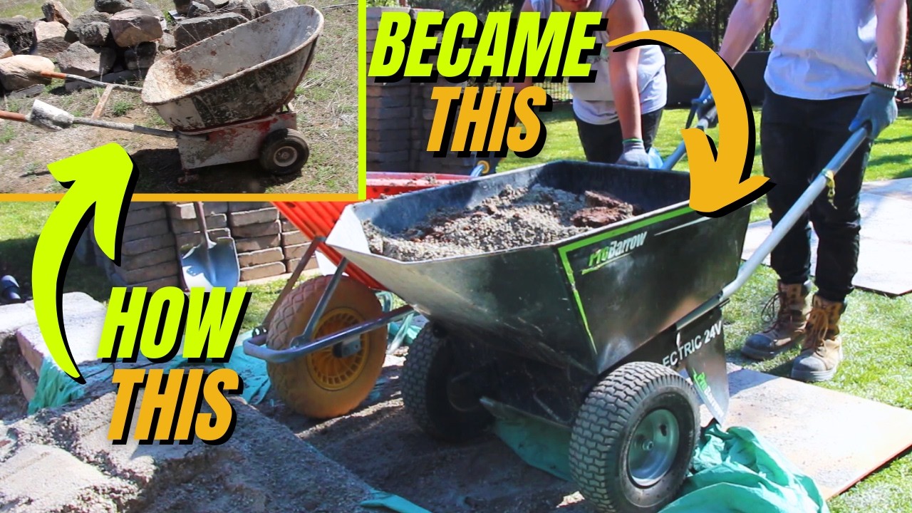 THIS Electric Wheelbarrow is Better Than Gas Wheelbarrows | How ProBarrow Started