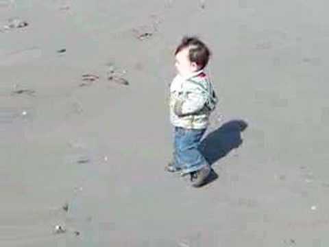 Running on the Beach