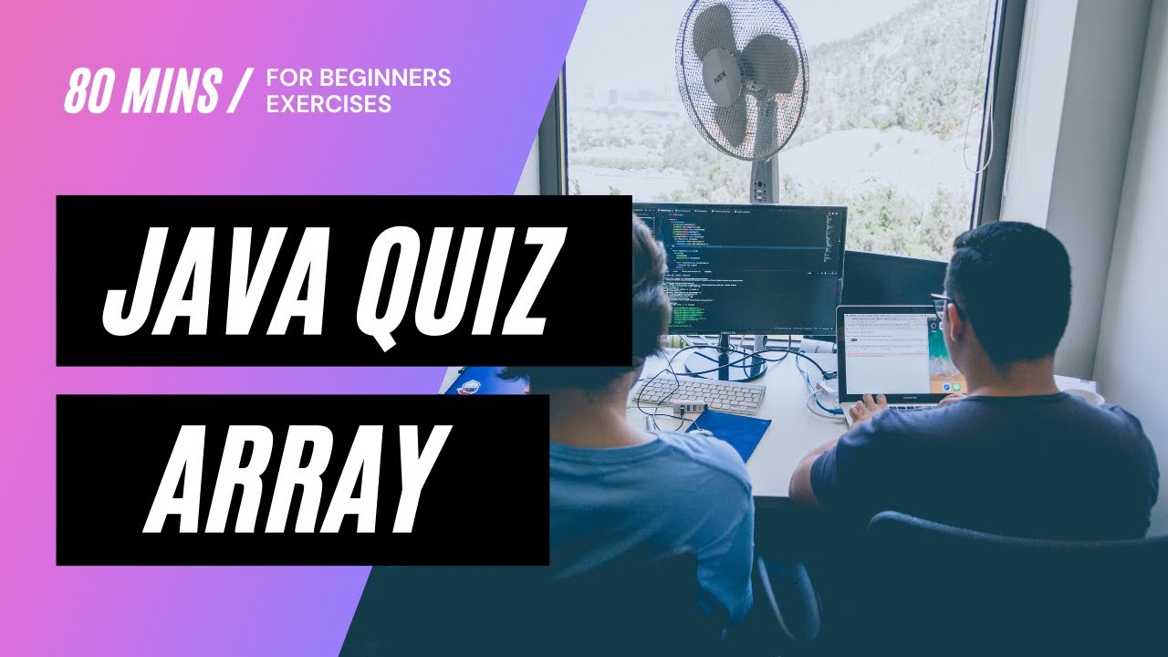 Array Examples For Beginners | Array Java Quiz | Java Questions