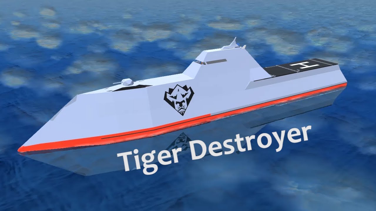 SimplePlanes build | Destroyer