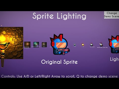 All In 1 Sprite Lighting is ready! | Seaside Studios