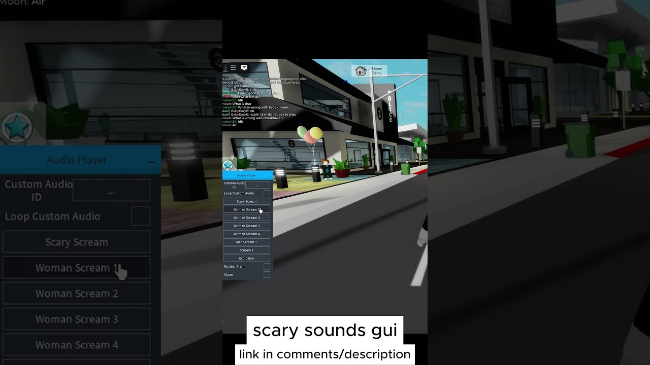 FE Brookhaven Scream Script 2025  #delta #roblox #gamesounds #ioshacks