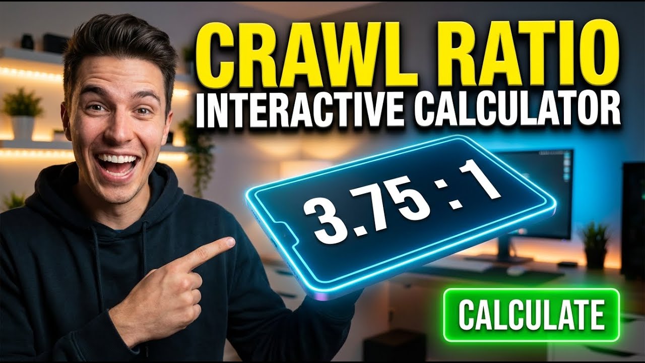 Crawl Ratio Interactive Calculator - Instructions Video