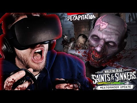 NEW Walking Dead Saints & Sinners MEATGRINDER Update is INSANELY FUN!!