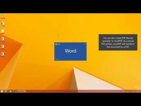 Convert to PDF with novaPDF