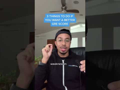 3 ways to improve your GRE score. Graduate record examination