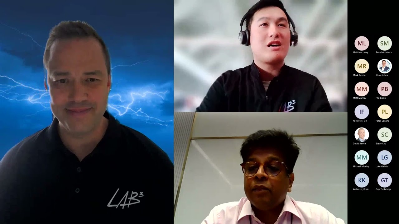 Virtual roundtable for manufacturing executives with Microsoft & LAB3