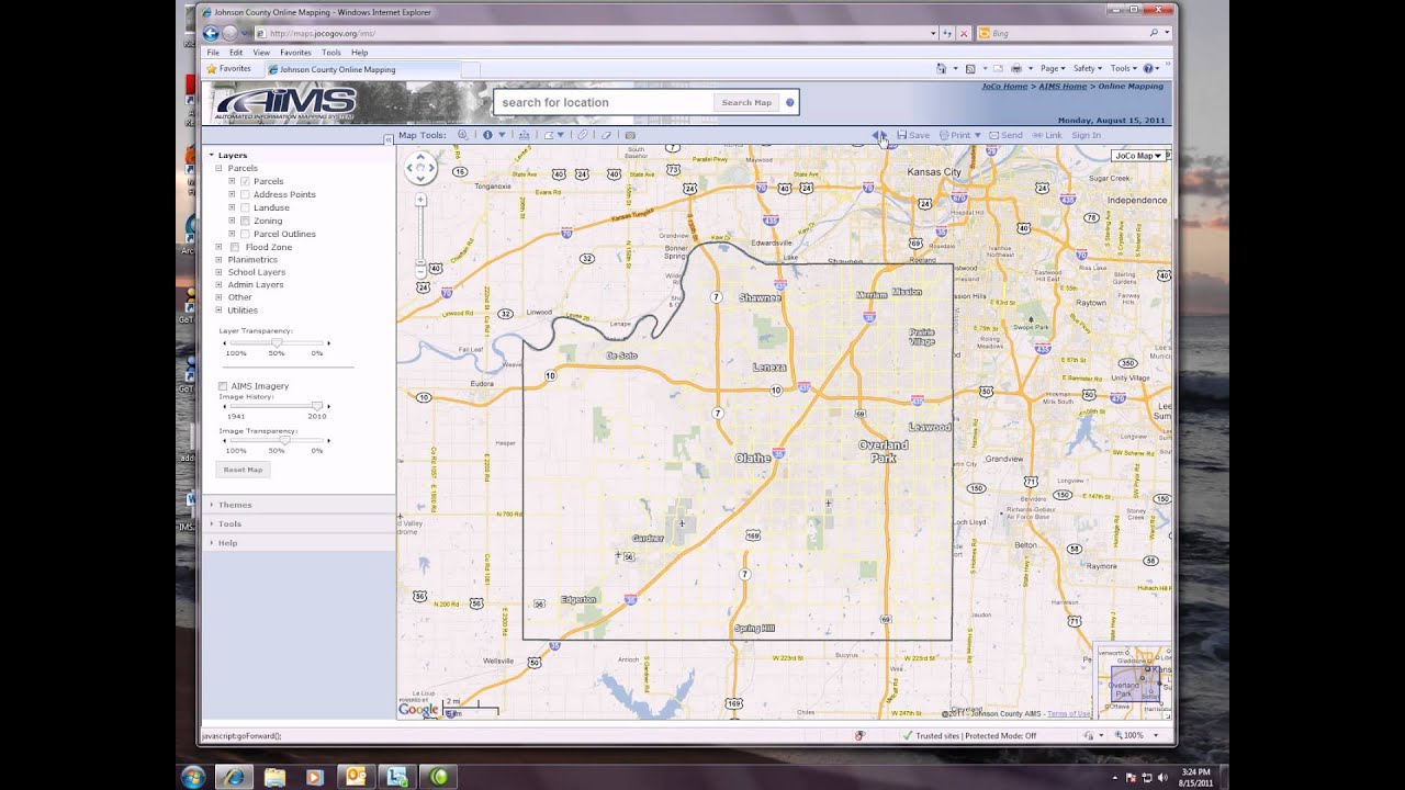 Johnson County Online Mapping - Introduction