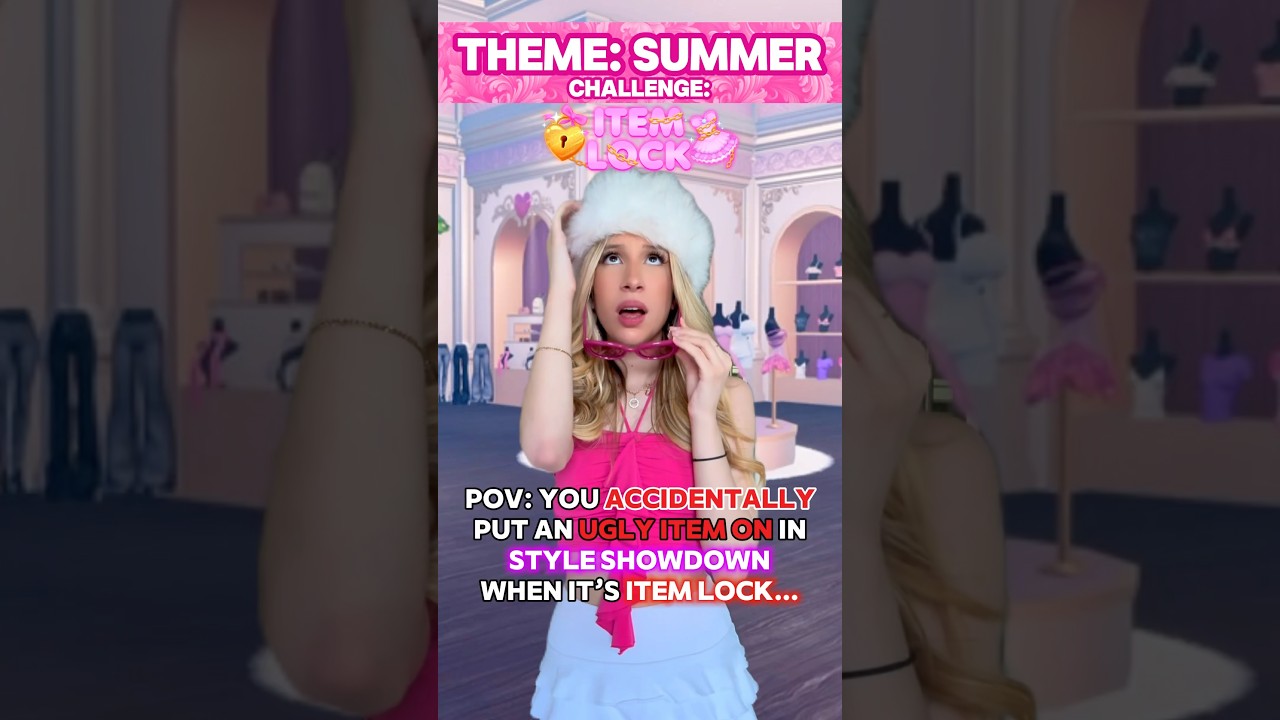 When You CAN’T Take An Item OFF in DRESS TO IMPRESS on ROBLOX…🚫😱