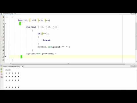 Learn 86 Unlabeled and Labeled break Statement in Java Programming Hindi - Mind Luster