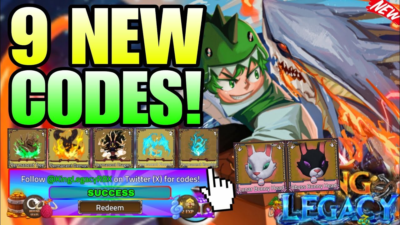 *EASTER EGG EVENT UPDATE* ALL WORKING CODES FOR KING LEGACY IN APRIL 2026 - ROBLOX KING LEGACY CODE
