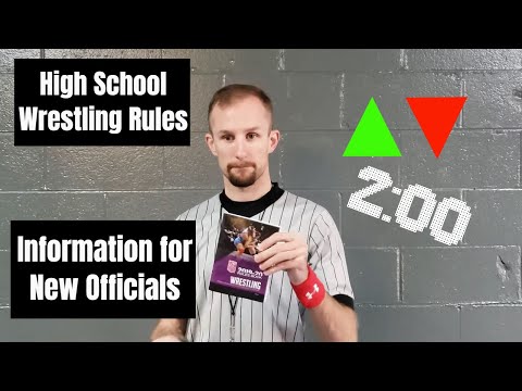 High School Wrestling rules #19: Information for New Wrestling Officials