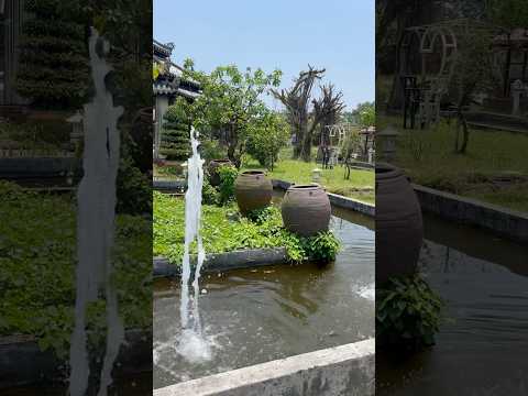 💦🌿 Fountain Garden Design in Thuy Băng, Vietnam – Spotted by Sam 🇻🇳✨