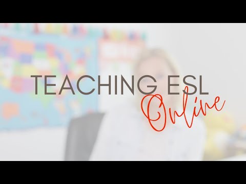 How to Teach English as A Second Language Online! For Beginners & Veteran Teachers!