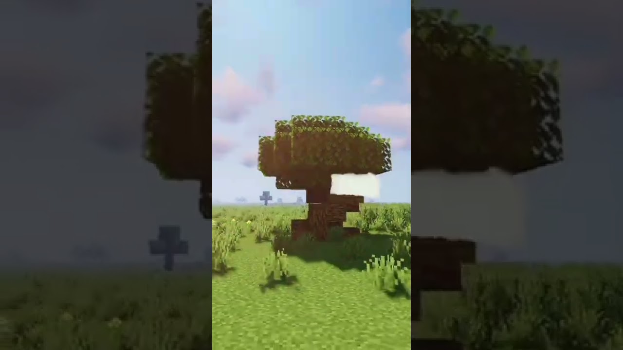 CUSTOM MINECRAFT TREE IDEAS