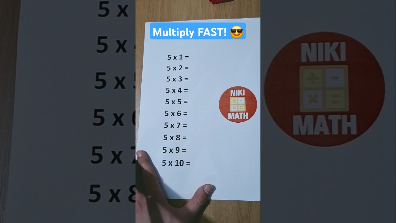 Multiplication Tricks To Make Mathematics Fun and Easy 😉 #math #multiplication  #mathtrick