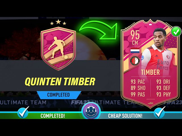 FIFA 23 FUTTIES Quentin Timber SBC: How to complete, expected cost, and ...