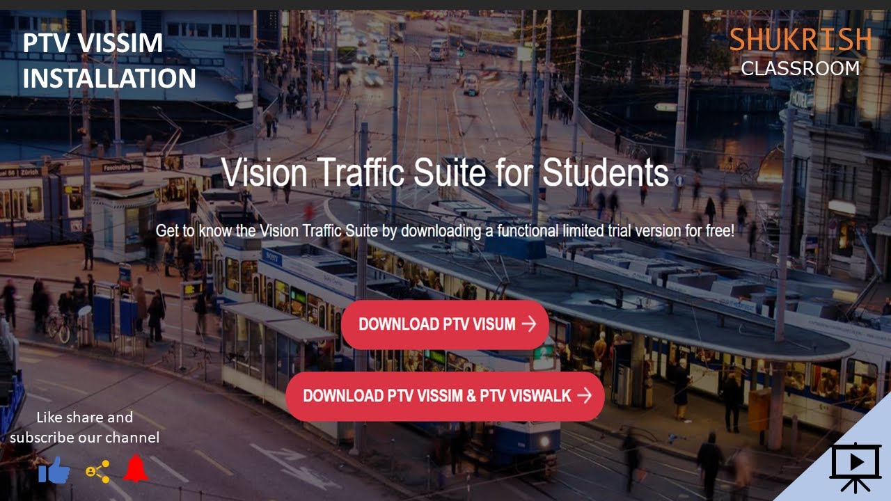 PTV VISSIM Download and Installation Process | Student Version | Step by step process