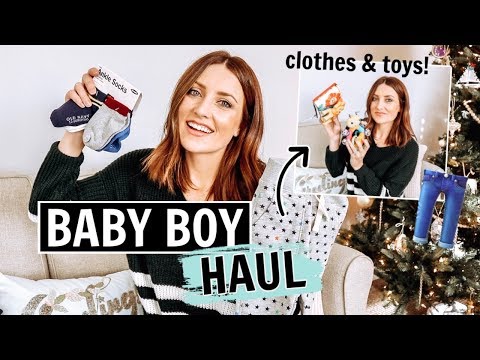 BABY BOY CLOTHING & TOY HAUL | Kendra Atkins