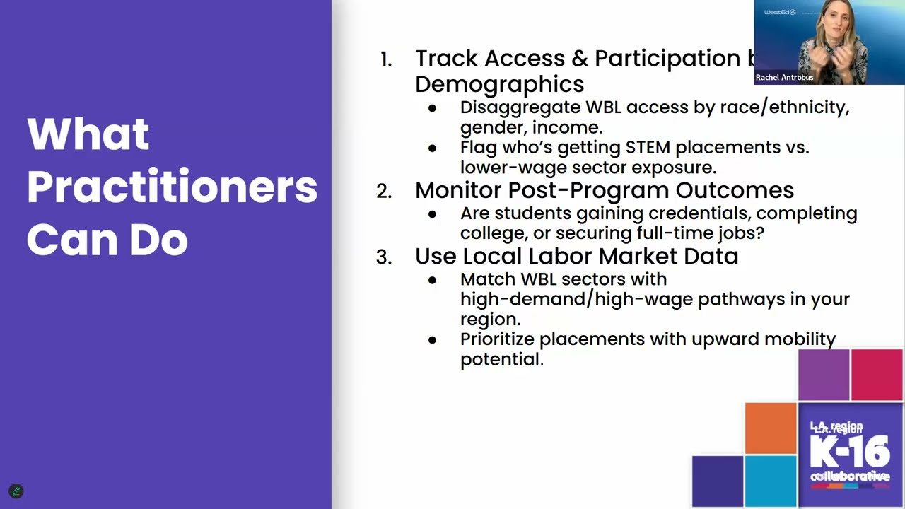 Work-Based Learning (WBL) Learning Session (April 10, 2025)