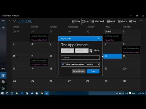 Tips and tricks How to add Appointments to Windows 10 Calendar app and set reminder