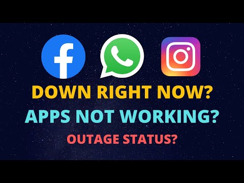 Facebook Down | Instagram Down | Whatsapp Down | Messenger Down