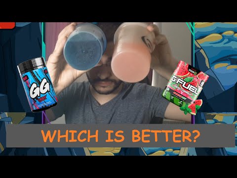 GFuel VS Gamer Supps! Is GG better?