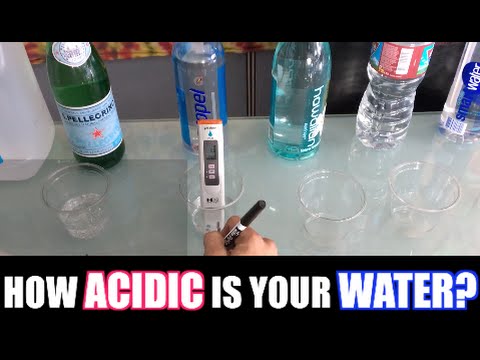 Acid Alkaline Water pH Test of 20 Popular Brands!