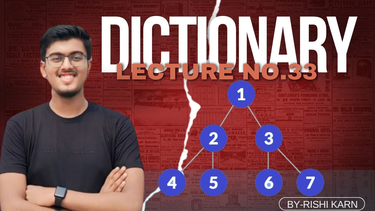 Dictionary | Data Structure And Algorithm | #programming