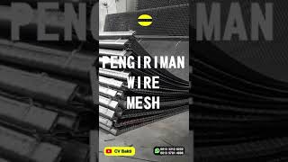 Wiremesh Screen Ayakan Batu Lubang Mesh 3 MM Kawat Anyaman Batu Split