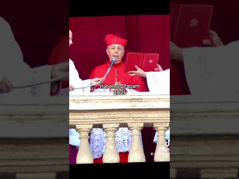 New Pope 2025 HABEMUS PAPAM!!! Robert Prevost as Pope (LEO XIV) #fyp #viral #new #pope #vatican #new