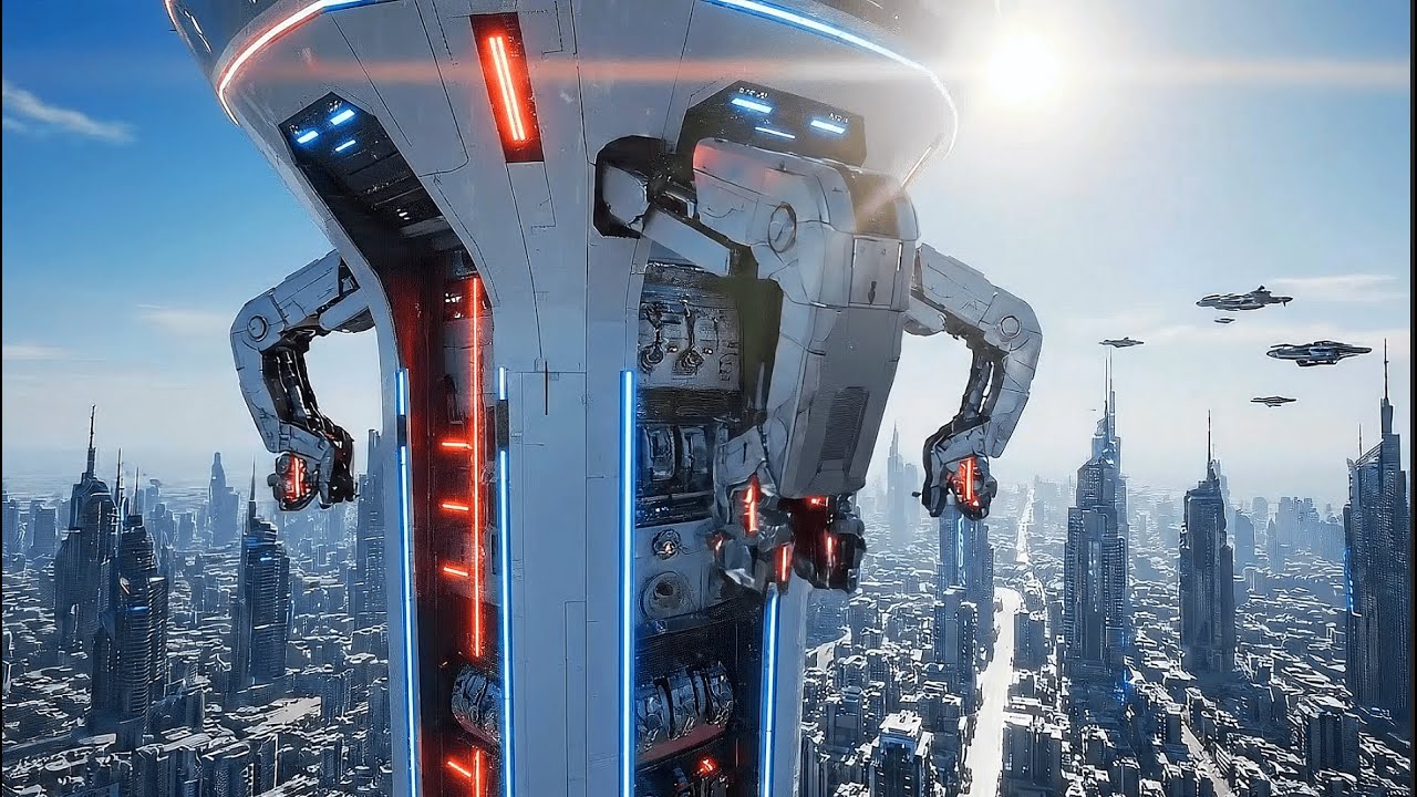 Ultra Realistic FUTURE CITY Tour in 4K | Mind Blowing Sci-Fi Skyscrapers & Flying Cars