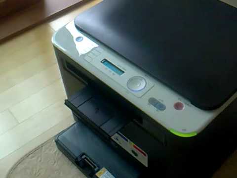 CLX-3185K의 원터치 화면인쇄!