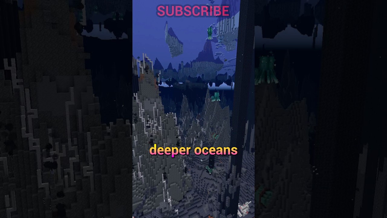 deeper oceans COMING TO MINECRAFT?!?!?