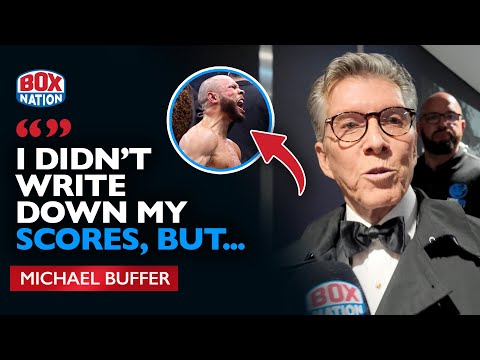 Michael Buffer Disagrees With Chris Eubank Jr vs Conor Benn Scorecards