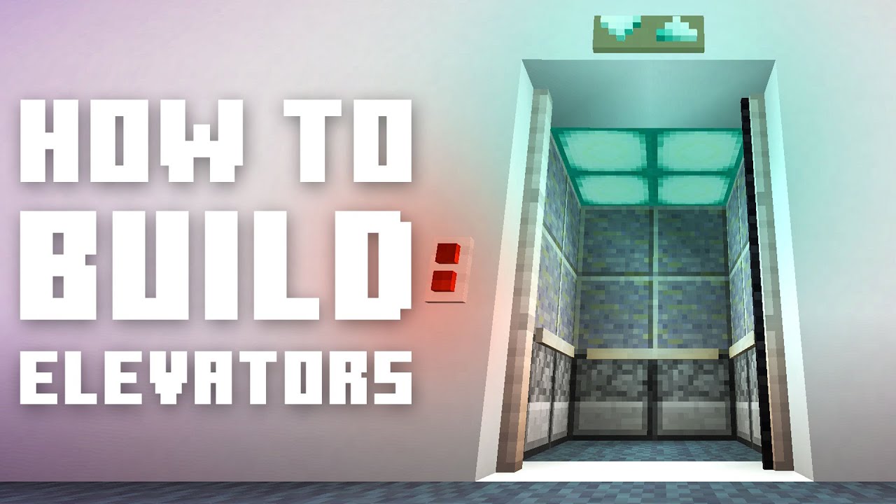 How To Build EVERY Elevator In Minecraft