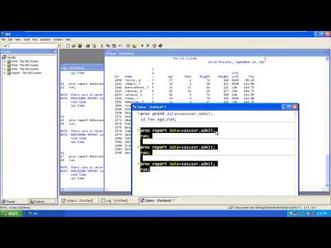 Day 9 - Learning SAS By example