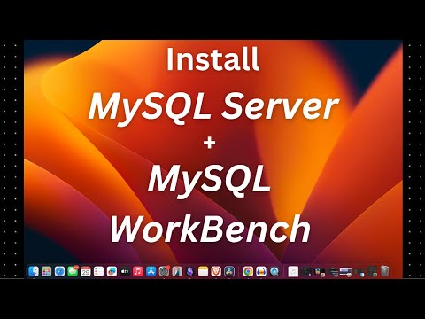 How to Install MySQL Server and Workbench on Mac OS