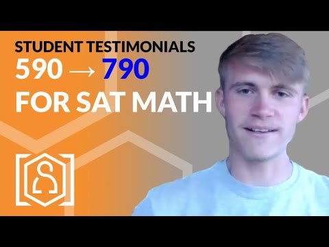 590 to 790 (200 Point Increase) for SAT Math - Student Testimonial