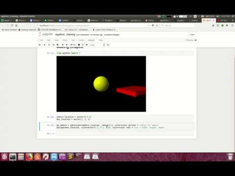 vpython training part 1