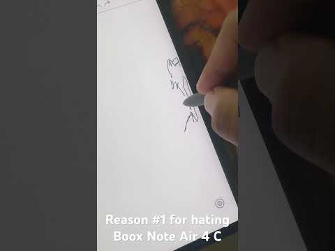 Reason #1 for hating Boox Note Air 4 C