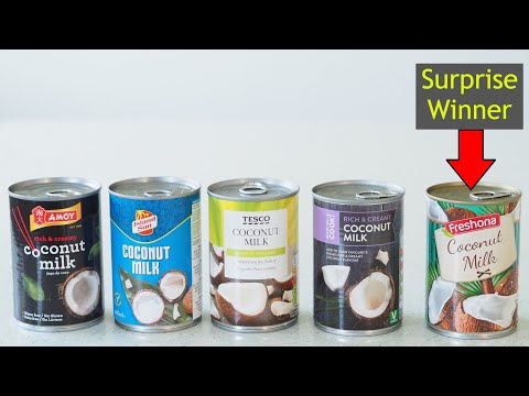 How to choose the best value Coconut Milk - Can cheap be good?