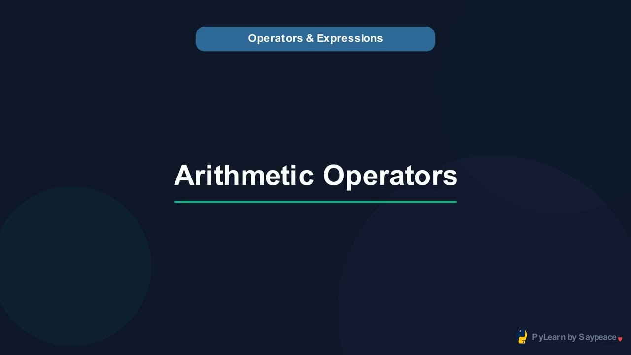 Python Operators Explained: Arithmetic, Comparison & Logic (Module 4)