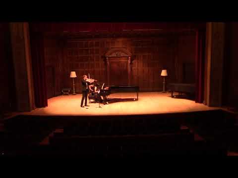 Brahms Viola Sonata in E flat Major, Mvt. I, II(Violist-James Marshall)