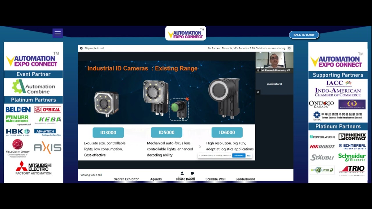 Tech presentations on 24th September 2021 at the Automation Expo Connect