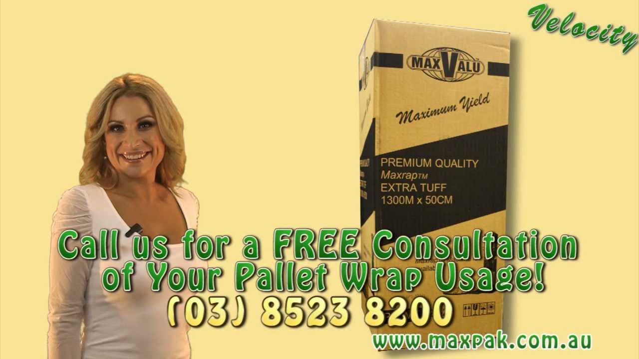 Pallet Wrap - Maxpak Velocity pallet wrapping film
