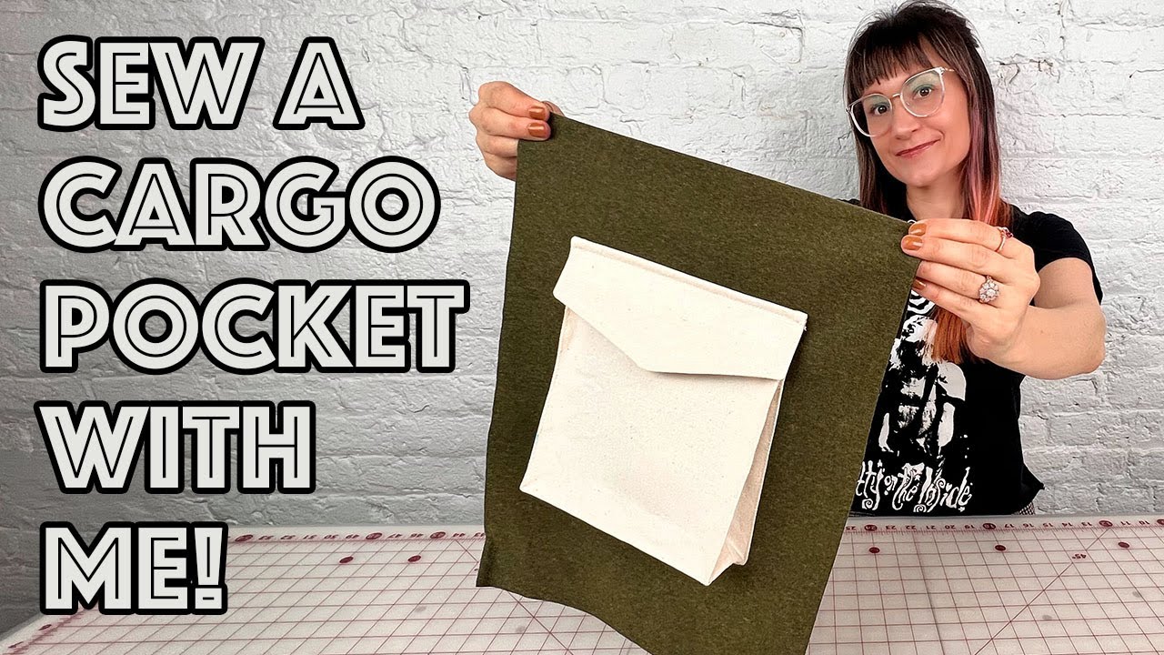 Cargo Pocket Sewing Tutorial With Sewing Pattern!