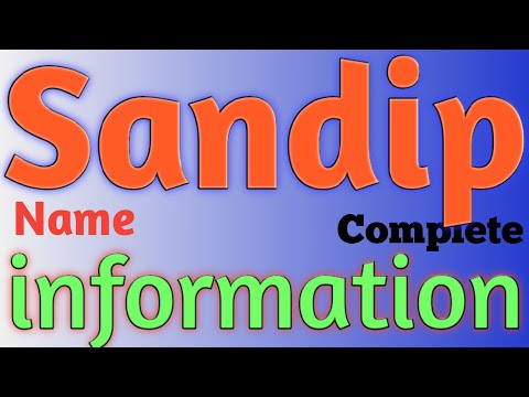 Sandip Name Meaning | Sandip Name Full Details | Sandip Naam Ki Rashi | The Secret of Name