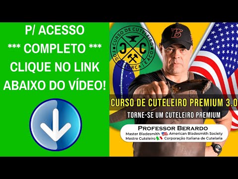 Curso DE Cutelaria PDF Download GRÁTIS #cursodecutelariaonline